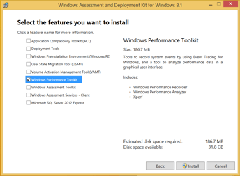 Windows Performance Recorder & Analyzer